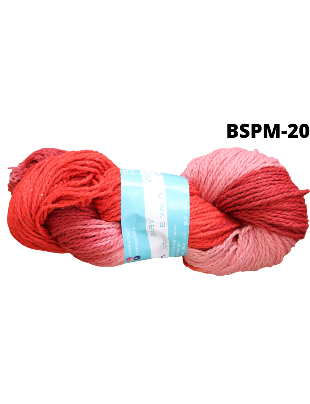 Baby sparkle cotton yarn